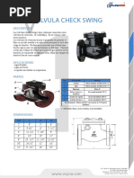Ficha Tecnica - Valvula Compuerta Bridada Con Elastomero | PDF | Agua | Materiales
