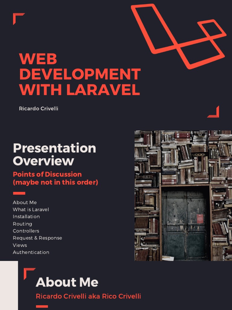 Laravel Web Development Overview | PDF | Information Technology Management | Computing
