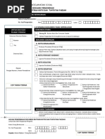 Borang Lampiran A Untuk Claim Socso | PDF