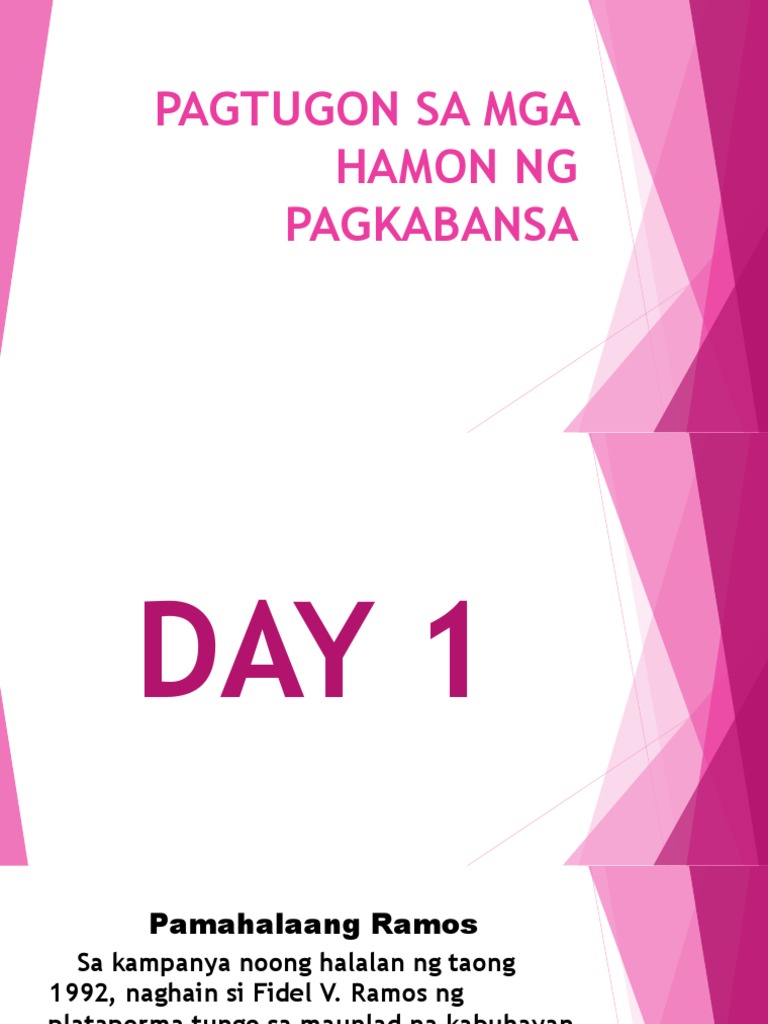 Pagtugon Sa Mga Hamon NG Pagkabansa | PDF