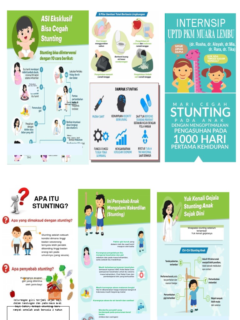 Leaflet Stunting | PDF