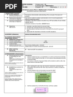 Detailed Lesson Plan in Math 10 (The Deciles For Ungrouped Data) | PDF ...