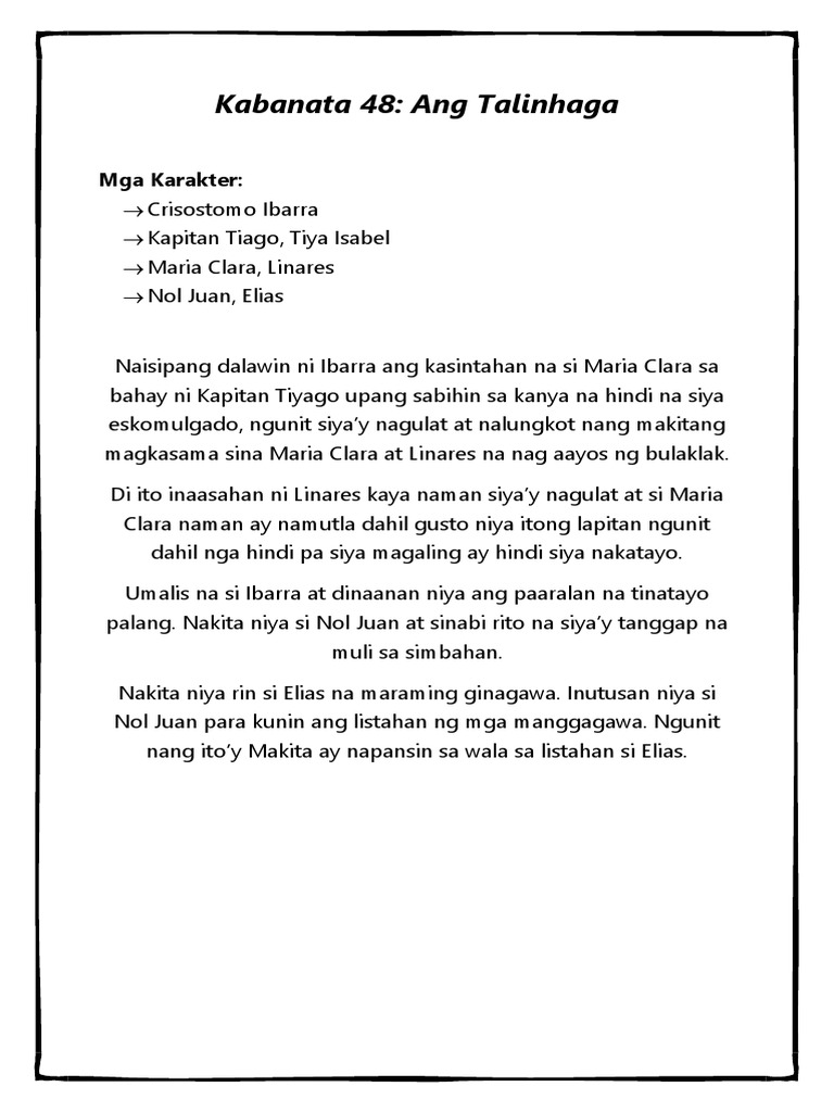 Kabanata 48 | PDF