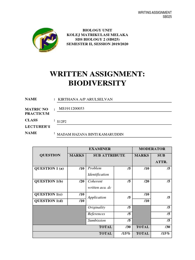 Front Cover Assignment | PDF