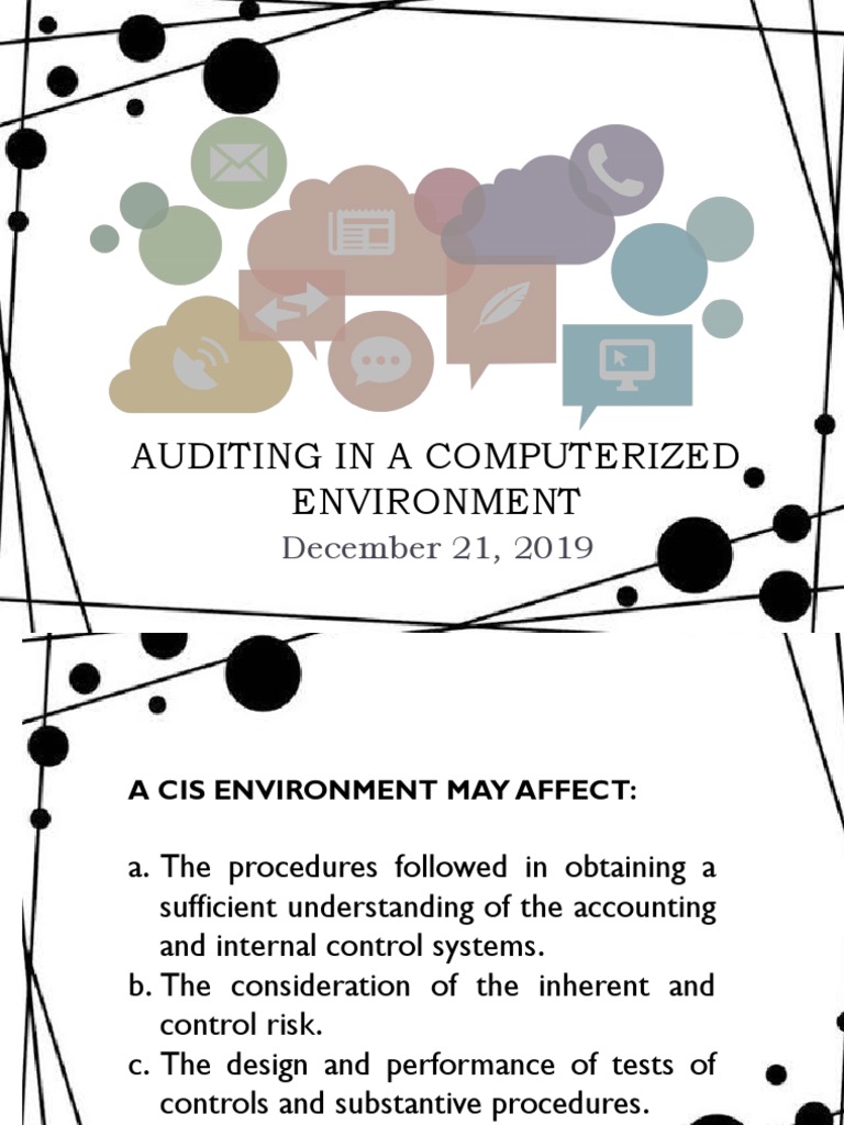 Auditing in A Computerized Environment | PDF