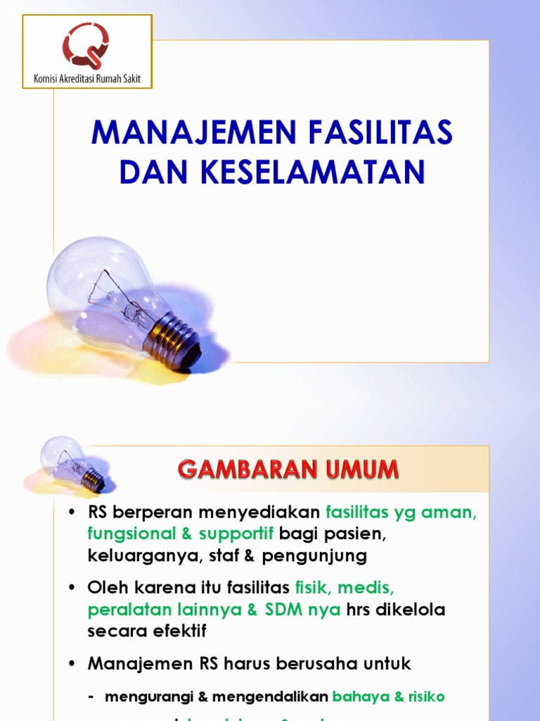 Akreditasi Bab MFK RS | PDF