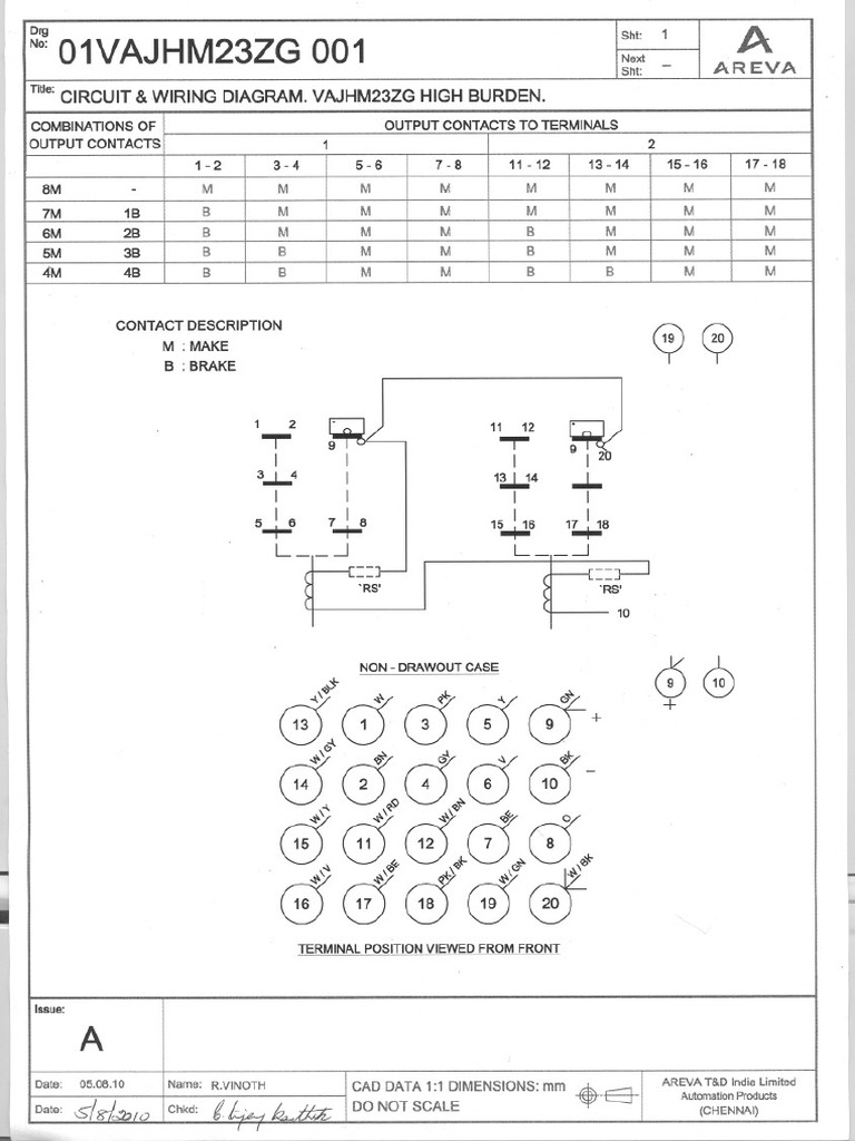 Wiring Diagram Vajhm23 | PDF
