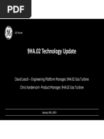 MHPS M501J/M701J Gas Turbine Overview | PDF | Gas Turbine | Turbine