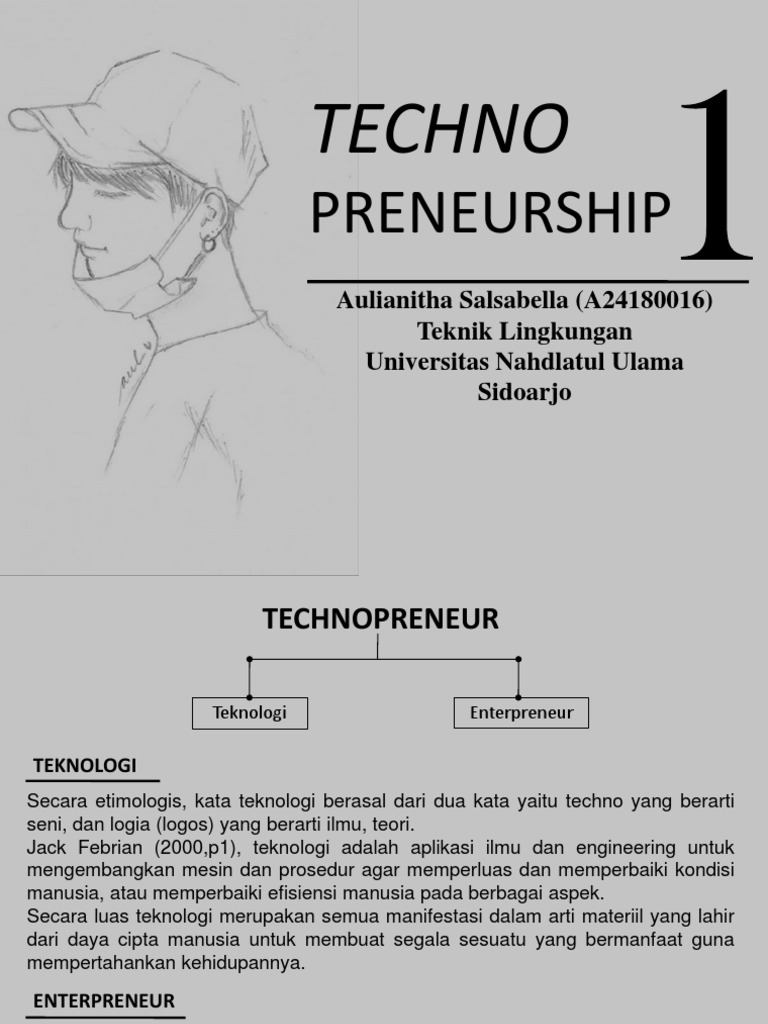 Technopreneur (Mark Zuckerberg) | PDF