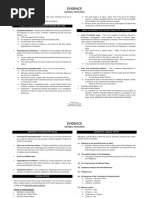 Character Evidence Chart | PDF | Witness Impeachment | Evidence (Law)