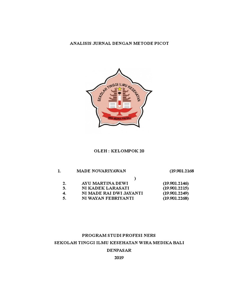 Analisis Jurnal Picot | PDF | Kesehatan Holistik | Sains & Matematika