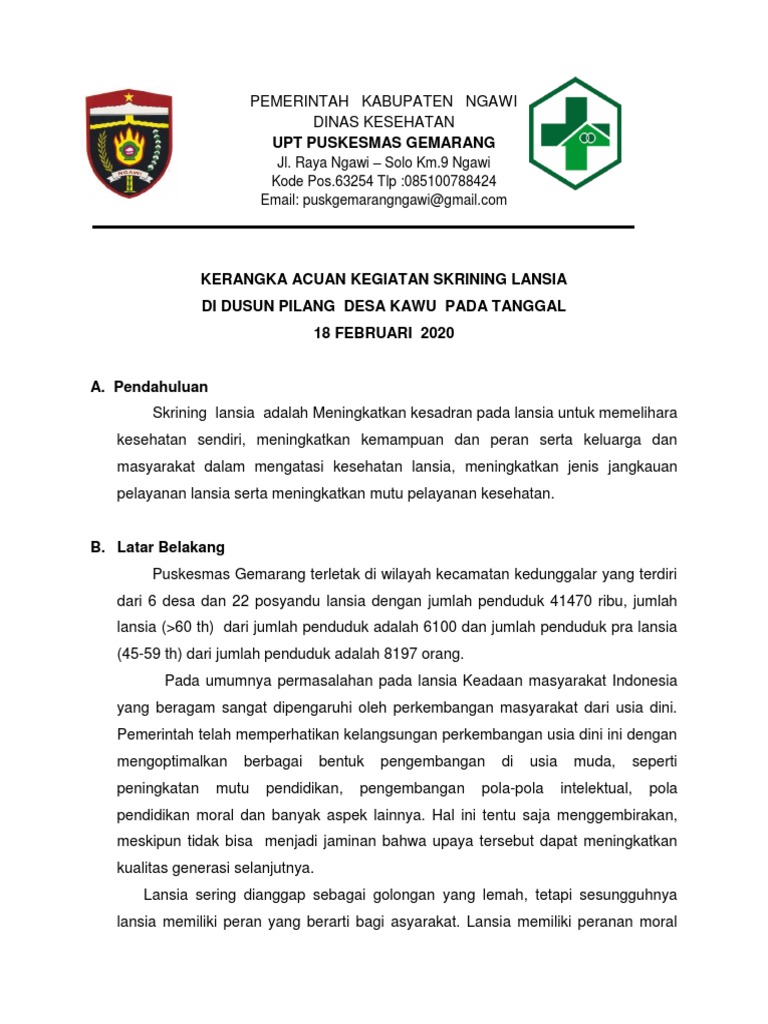 Lansia (Kak) | PDF | Ilmu Sosial | Pengembangan Diri