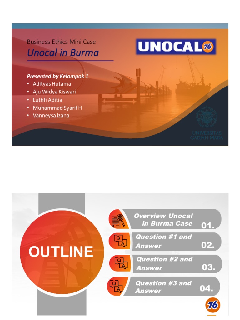 Unocal in Burma - Final PDF | PDF