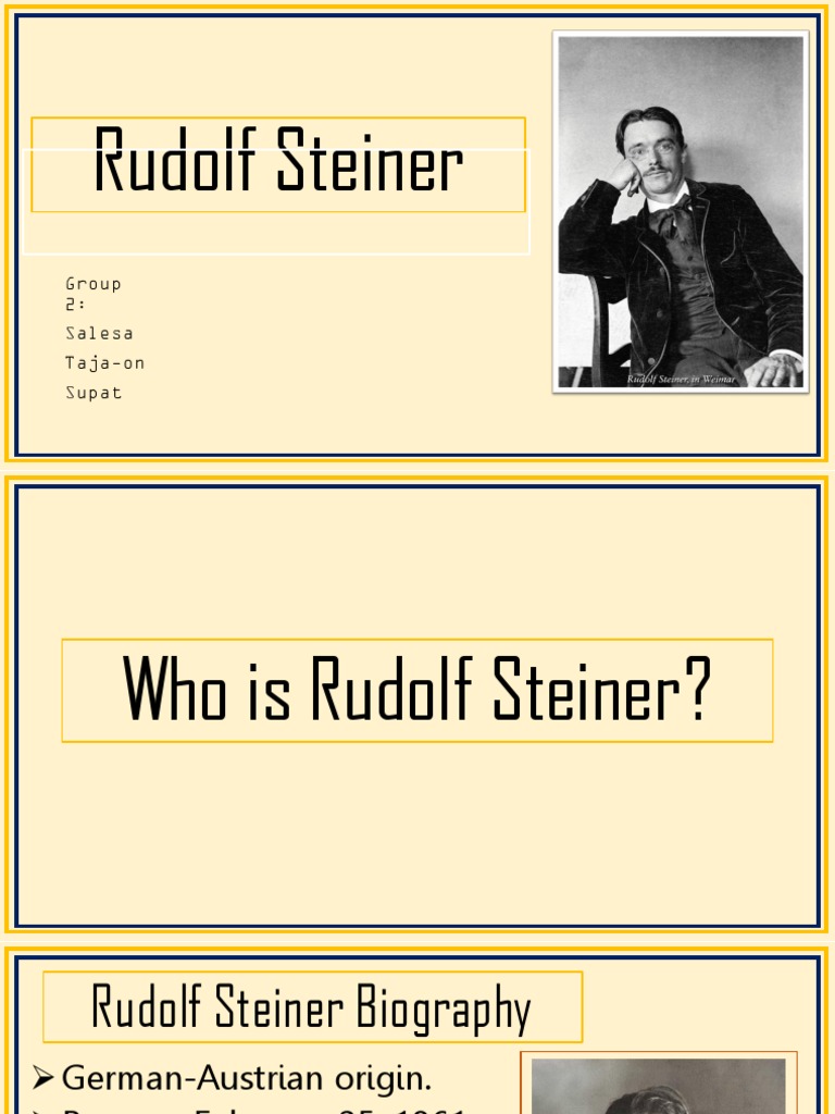 Rudolf Steiner | PDF