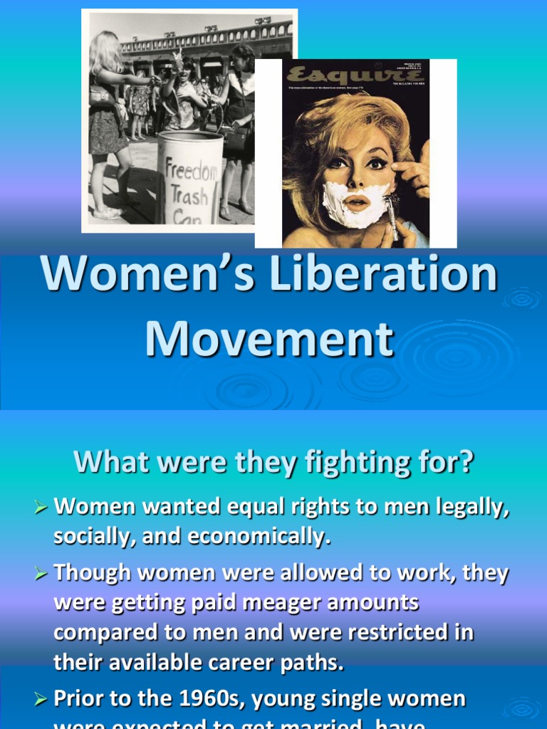 Women's Liberation Movement | PDF