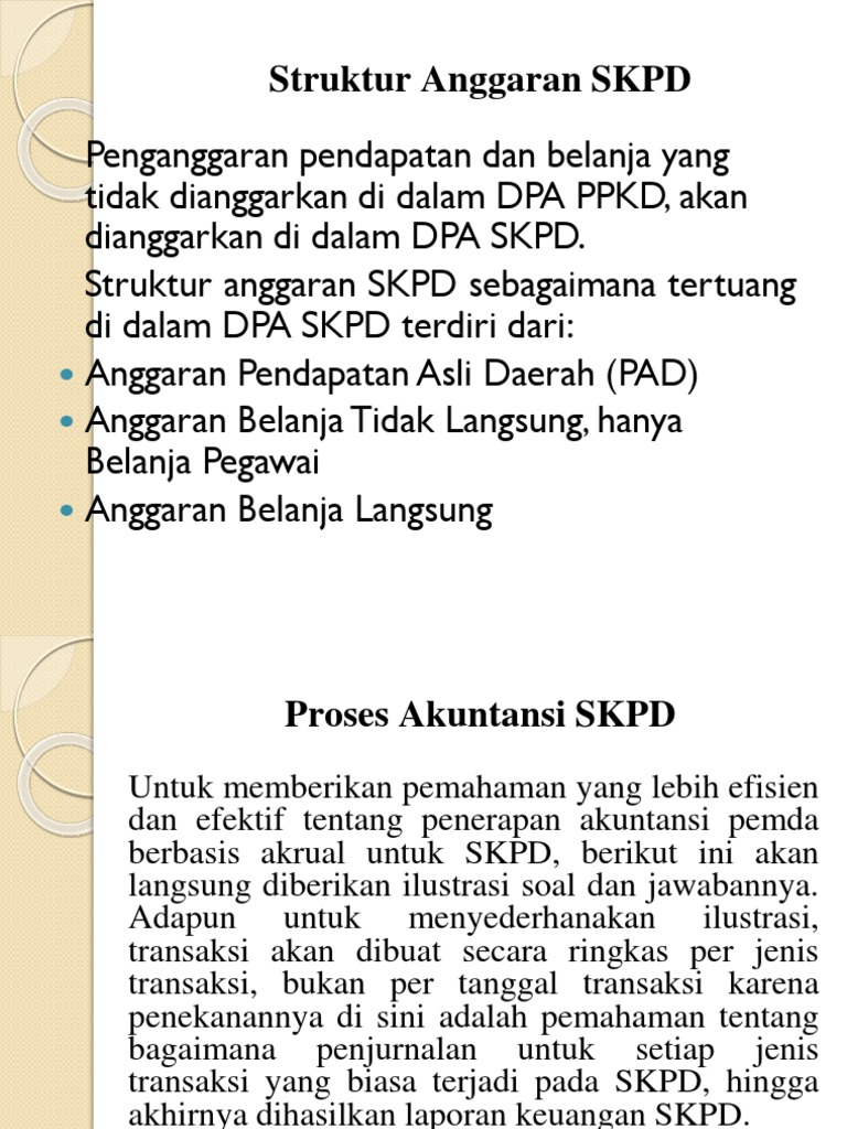 Struktur SKPD | PDF