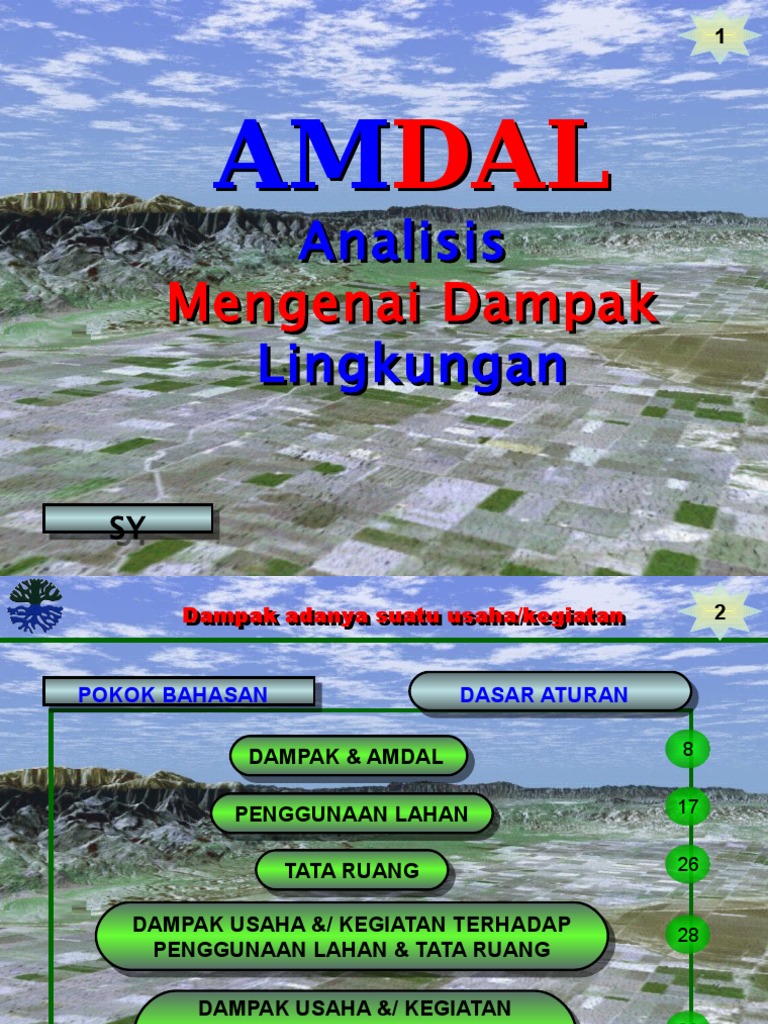 AMDAL | PDF | Sains & Matematika