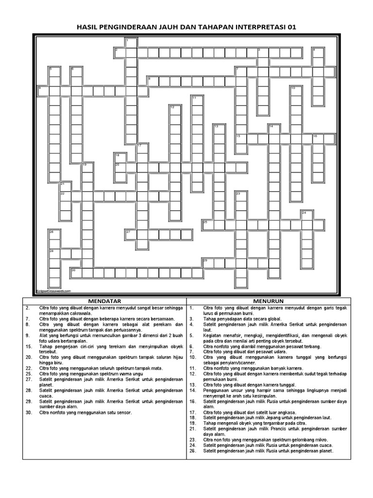 Tts Penginderaan Jauh 01 | PDF