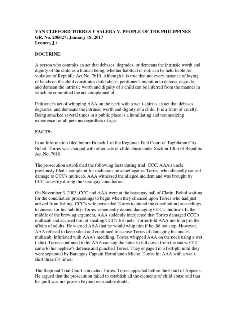 Torres v. People | PDF