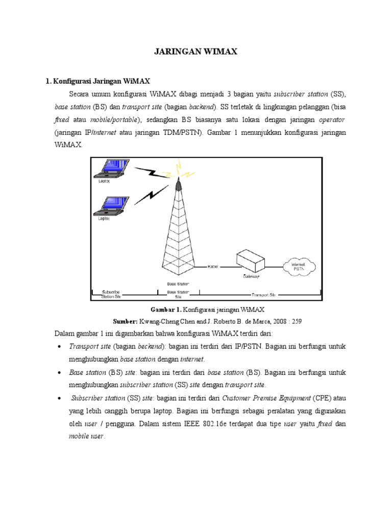 Jaringan Wimax | PDF