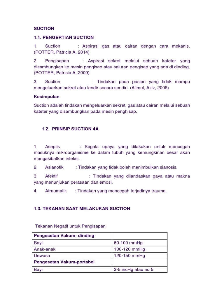 Suction | PDF | Sains & Matematika