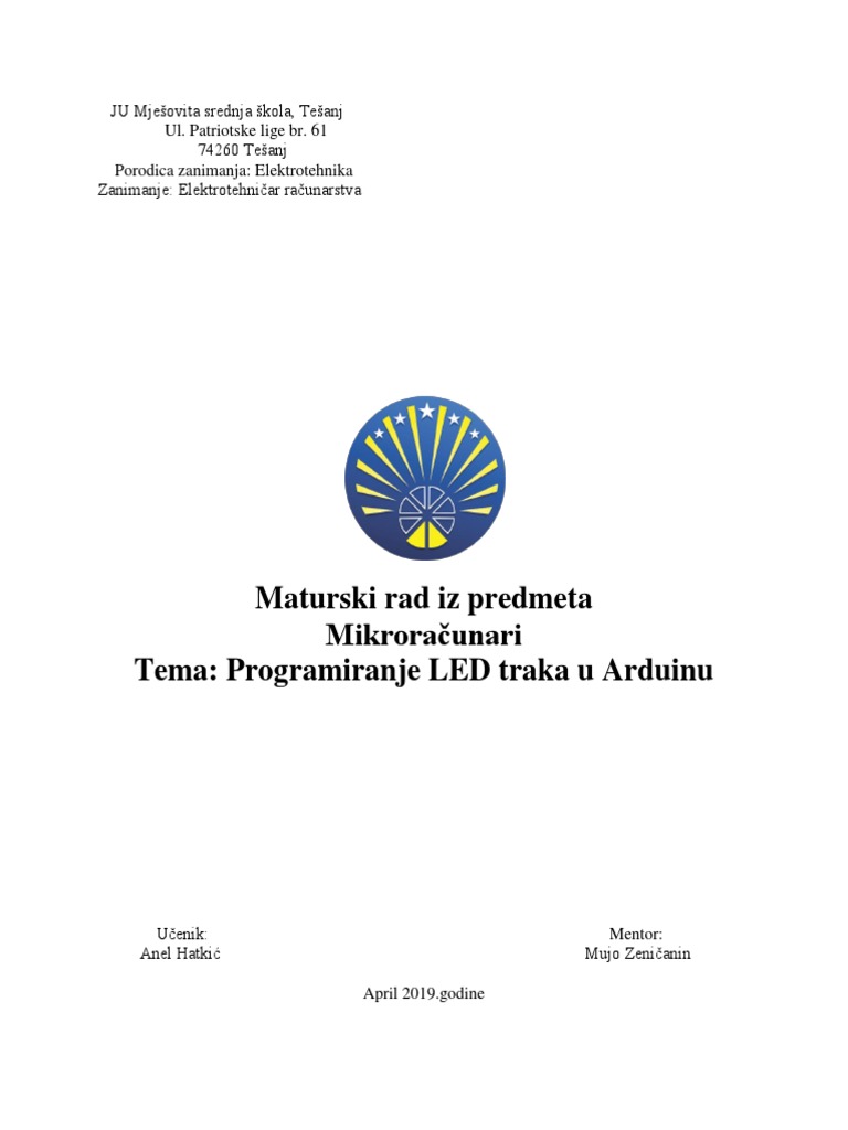 Maturski Rad PDF | PDF