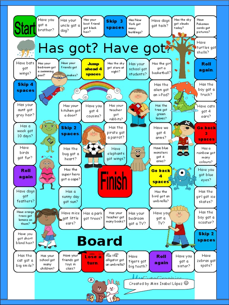 Board Game - Have Got | PDF