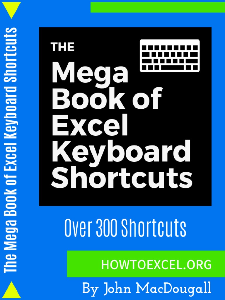 The Mega Book of Excel Keyboard Shortcuts 20190526 PDF | PDF