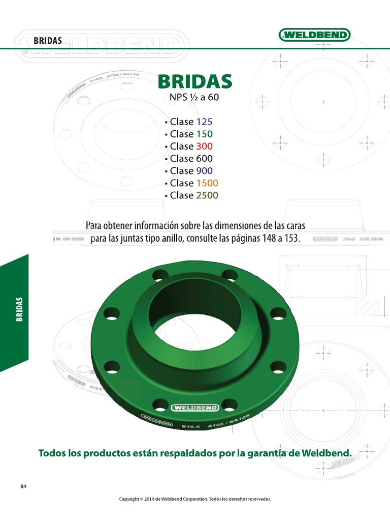 Bridas Clase 600 PDF | PDF