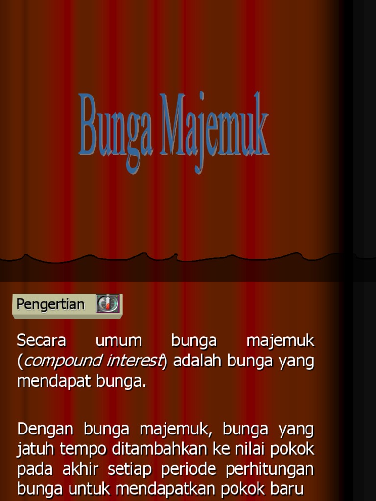 Bunga Majemuk | PDF