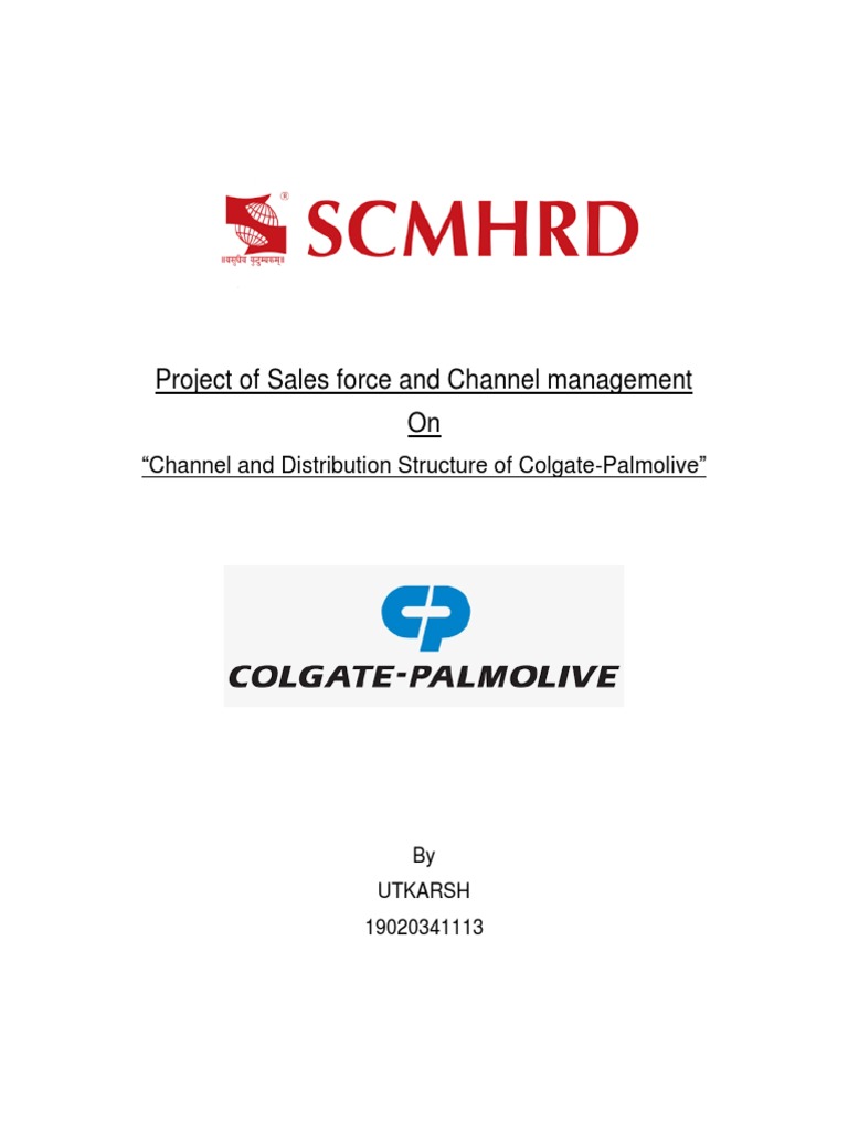 Channel and Distribution Structure of Colgate Palmolive | PDF | Business