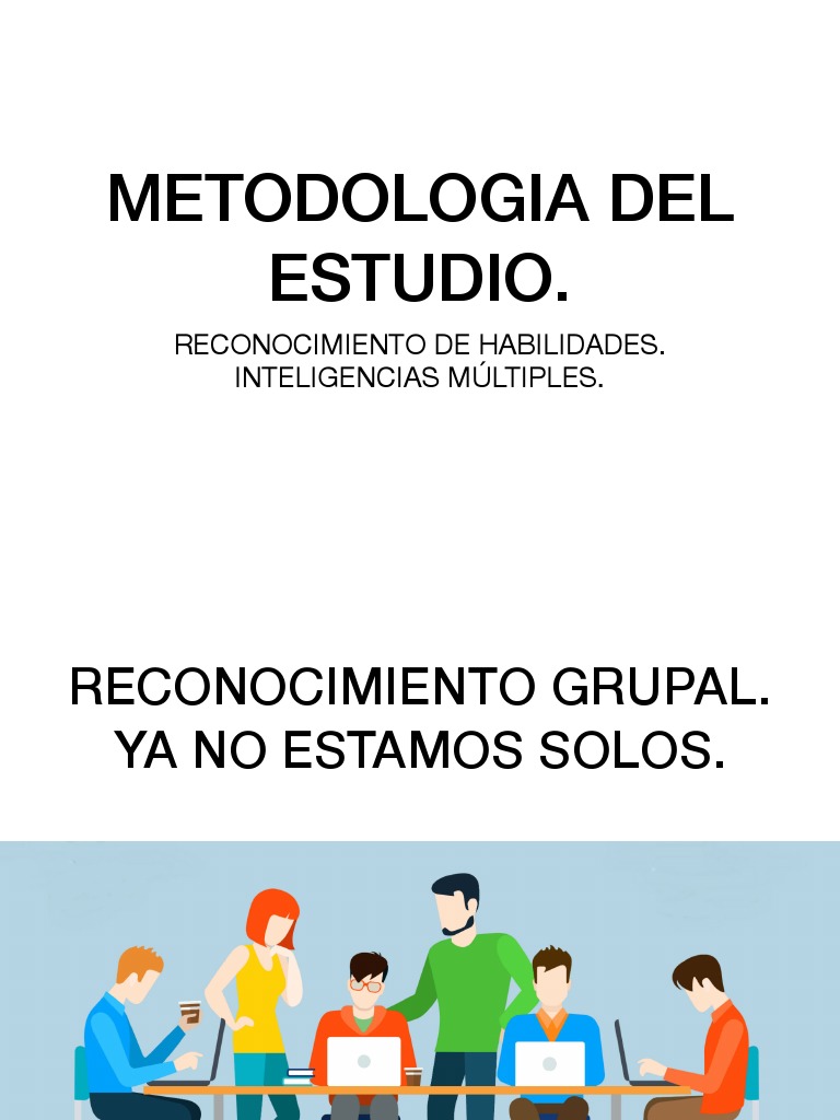 Metodologia Del Estudio Clase 2 | PDF