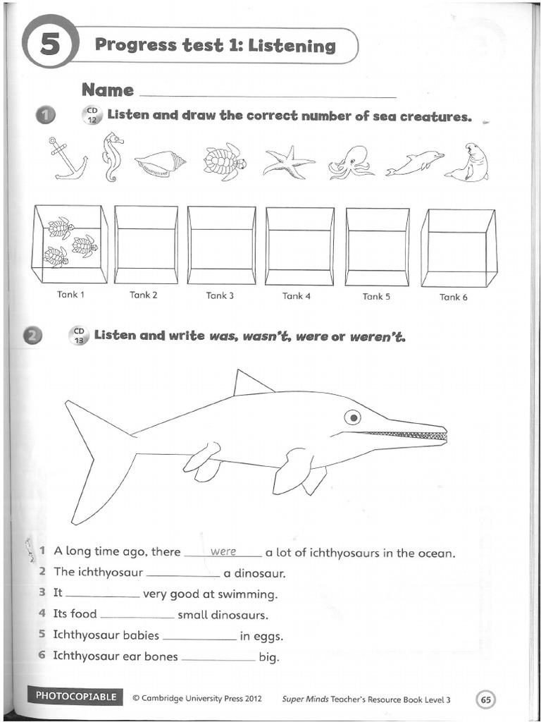 Super Minds 3 Teacher S Resource Book-70-71 | PDF