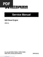 4D94 (L) E 4D98E: Service Manual | PDF | Diesel Engine | Engines