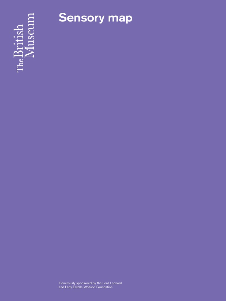 British Museum Sensory Map PDF Download | PDF
