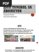 Ano Ang Aborsyon | PDF