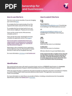 Chown Teg Form | PDF | Credit Score | Identity Document