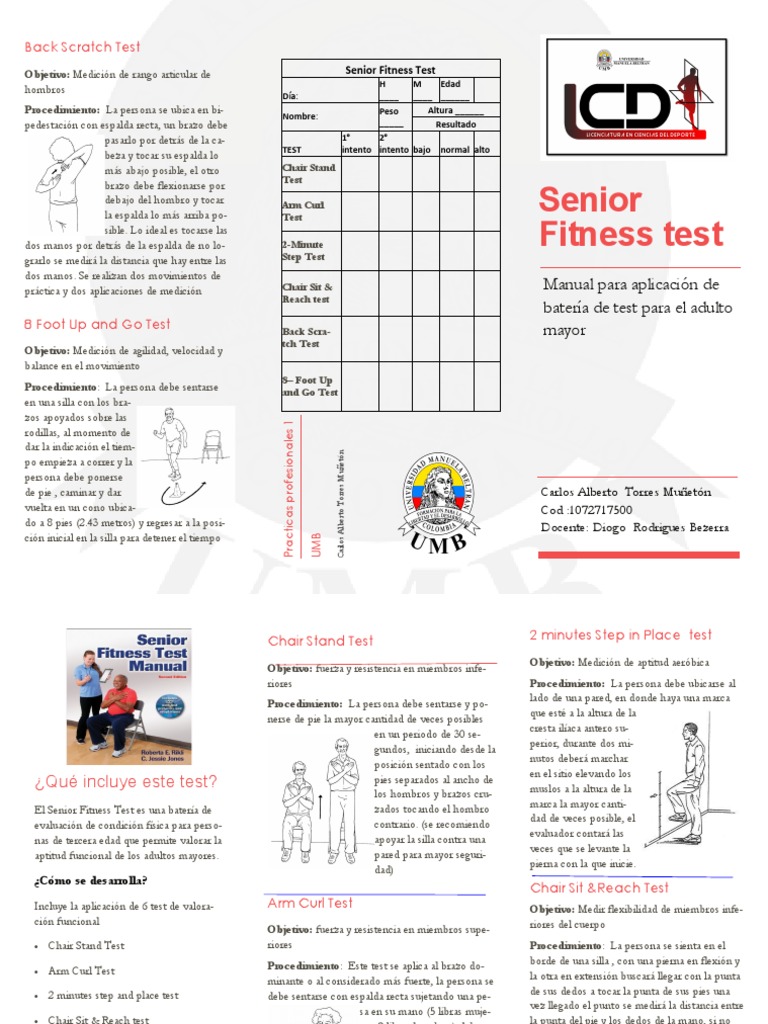 Senior Fitness Test | PDF