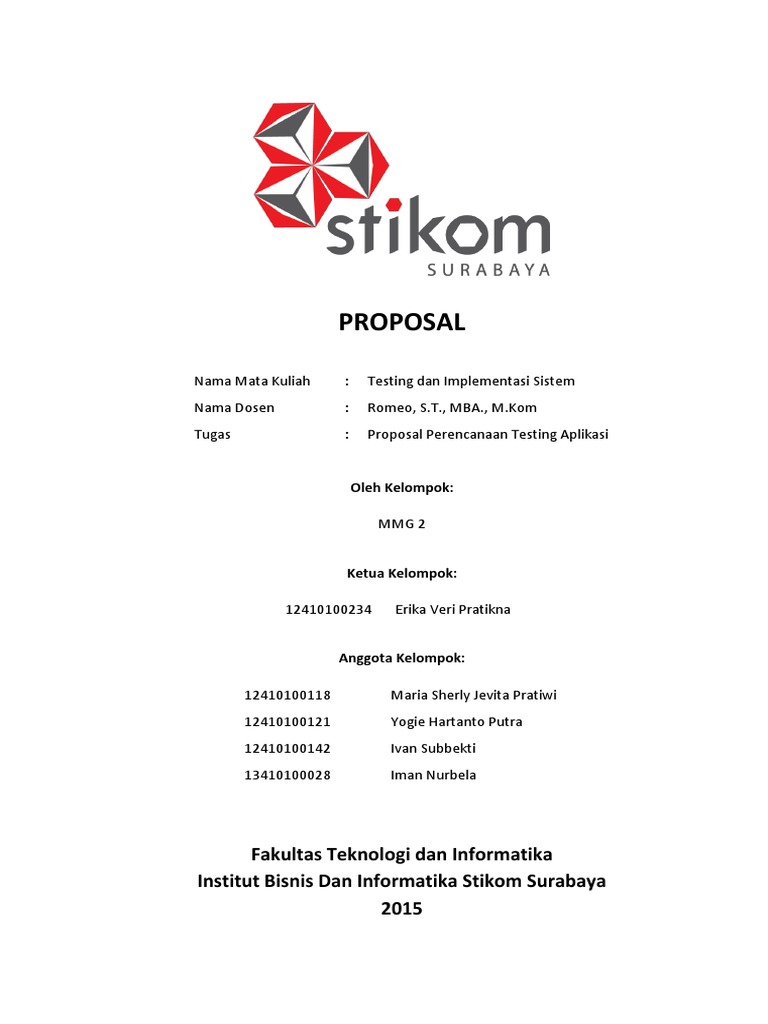 Proposal Testing | PDF