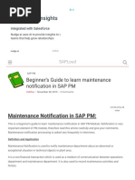 Sap PM Corrective Maintenance User Manual PDF | PDF | Icon (Computing) | Double Click