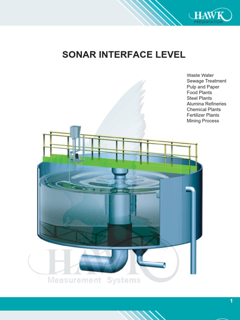 Sonar Interface Level | Sonar | Sewage Treatment