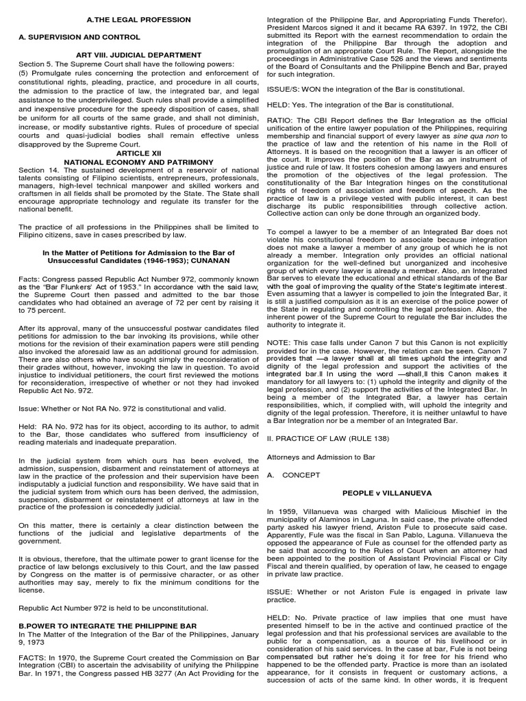 The Legal Profession | PDF | Practice Of Law | Lawyer