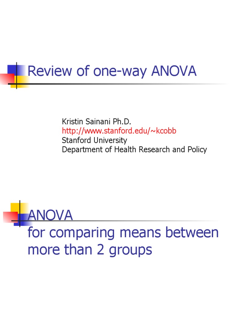 One-Way ANOVA Explained: A Step-by-Step Guide to Calculating and Interpreting a One-Way Analysis ...