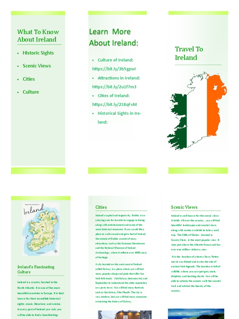Ireland Brochure | Download Free PDF | Ireland