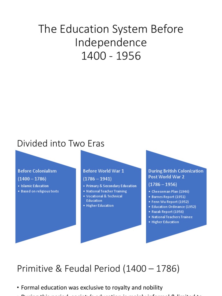 Education System in Colonial Malaya | PDF | China | World Politics