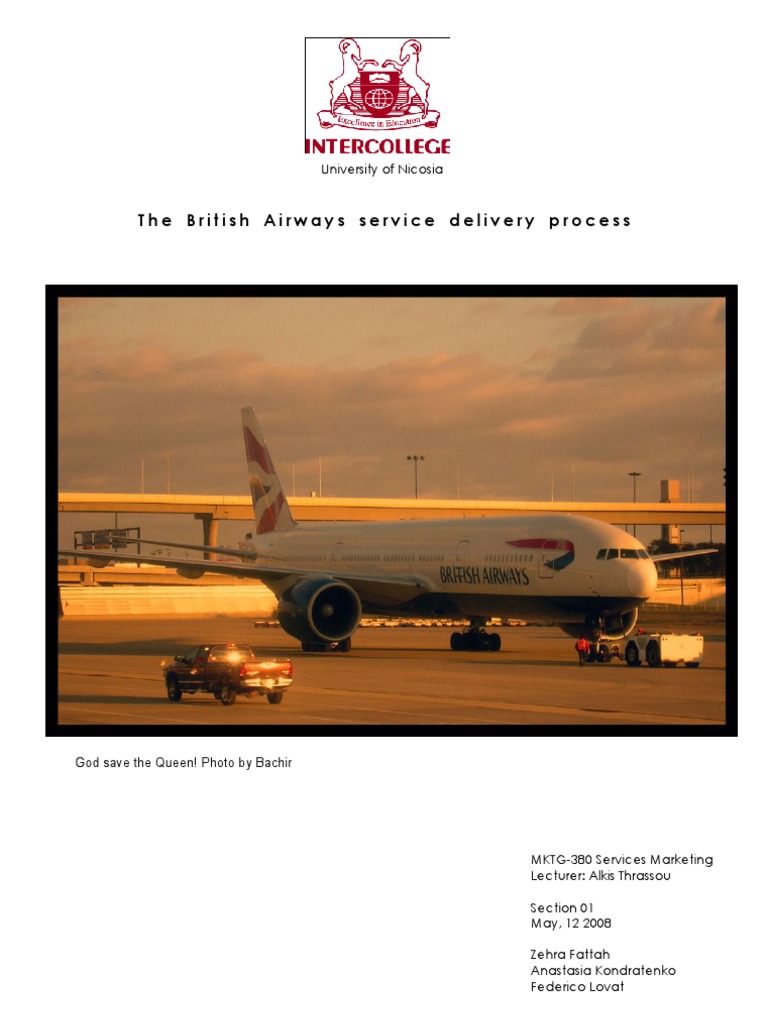 Service Blueprint Airline | PDF | Airport | Airlines