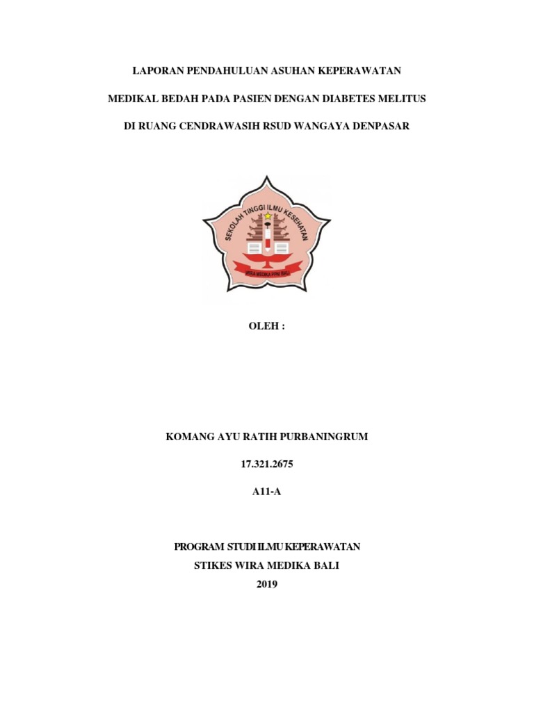 Laporan Pendahuluan DM KMB | PDF | Pengembangan Diri | Kesehatan Holistik