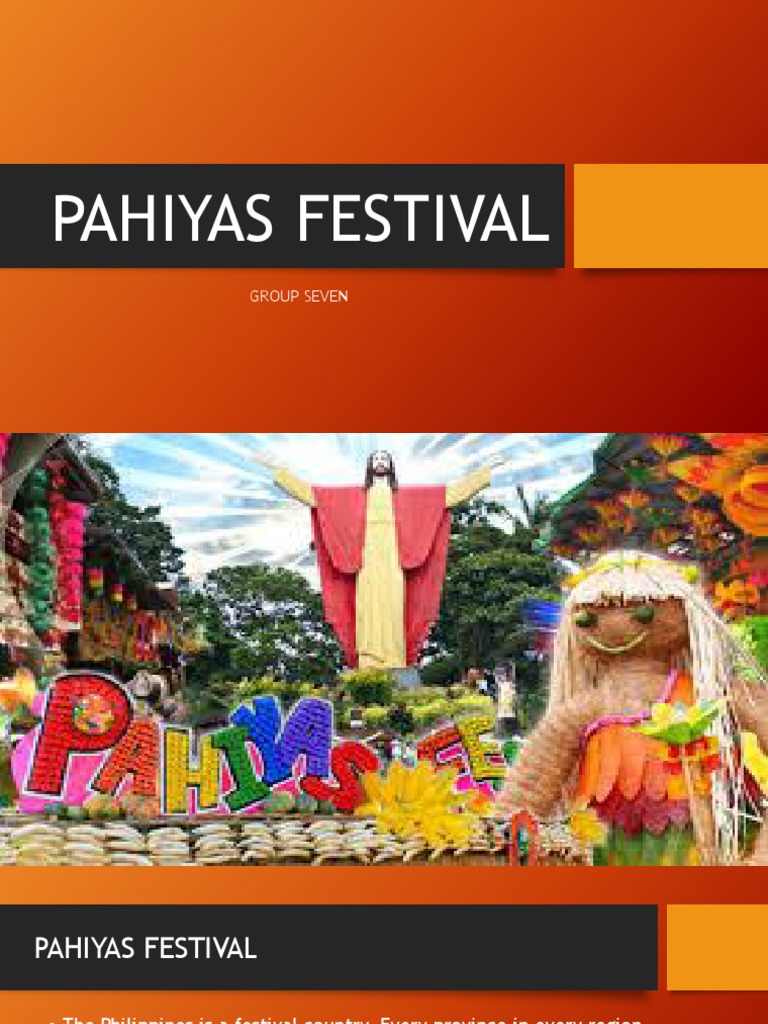 PAHIYAS FESTIVAL - PPTX FER | PDF