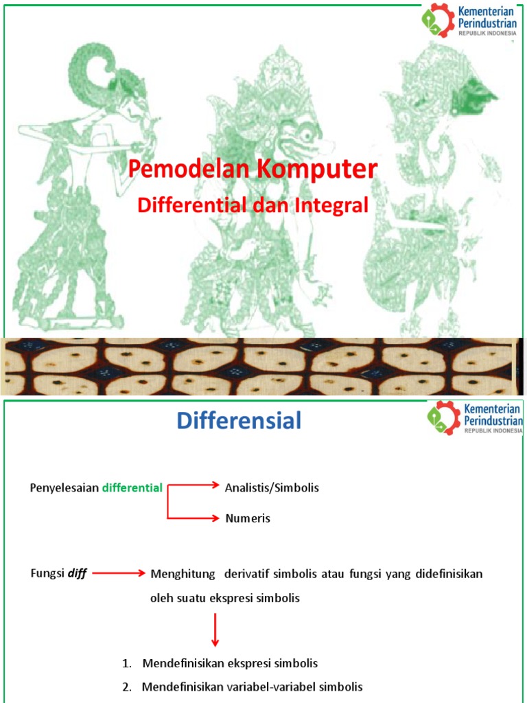 Differensial Dan Integral | PDF | Metode & Bahan Ajar