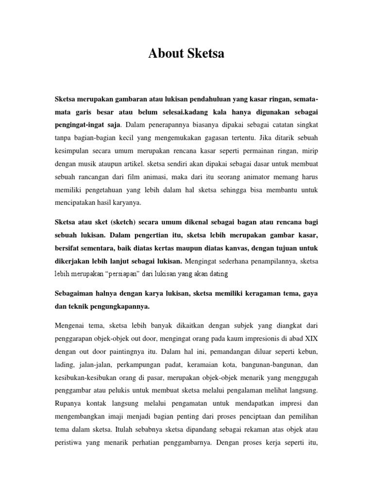 About Sketsa PDF | PDF | Puisi